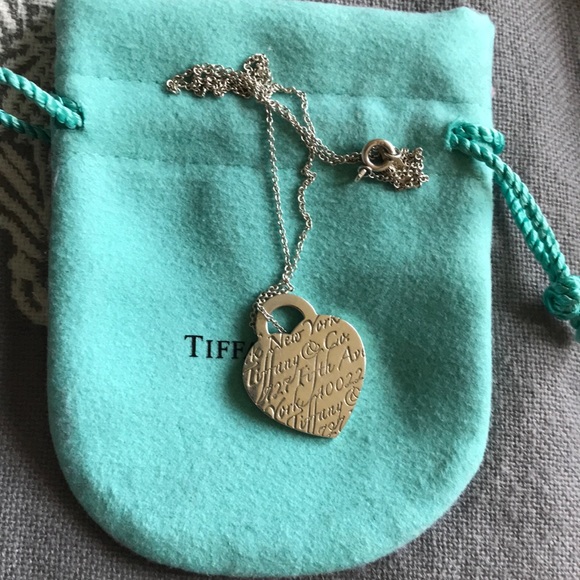 Tiffany & Co. | Jewelry | Tiffany Co New York Notes Pendant Necklace ...